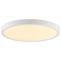 Brilliant LED Deckenleuchte "Jade", Energieeffizienz: E (A-G), wei&szlig;, 1, &Oslash; 37cm H: 3cm, 1 Stk., Leuchten, 38 cm, 2700/4000/6500K, Lichtfarbe bei Montage einstellbar, LED Deckenleuchte
