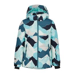 Skijacke Icepeak "Icepeak LADUE JR", Kinder, Gr. 128, turquoise, Obermaterial: 100% Polyester. Futter: 100% Polyester. Wattierung: 100% Polyester, Jacken Skijacke, f&uuml;r Kinder und Jugendliche, wasserabweisend, atmungsaktiv