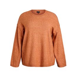 ZIZZI Pullover 'Mvista' Damen Gr&ouml;&szlig;e 7XL/8XL dunkelorange