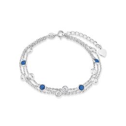 Amor Armband '2017183' Damen Gr&ouml;&szlig;e One Size blau / silber