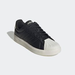 Herren Sneaker "STREETTALK", adidas Sportswear, Gr. 45core schwarz, core schwarz, sanftes wei&szlig;, Synthetik, Schuhe, inspiriert vom Design des adidas