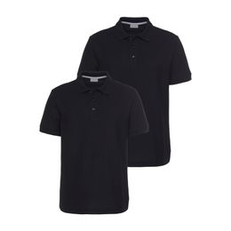 Poloshirt Eastwind, Herren, Gr. M (48/50), schwarz, Piqu&eacute;, Obermaterial: 100% Baumwolle, unifarben, Basic, bequem, Shirts Poloshirt, Kurzarm, f&uuml;r vielseitige Outfits, aus 100% Baumwolle, Topseller