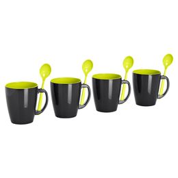 Gimex Henkelbecher Lime 300 ml 4er Set - Kochgeschirr-Sets