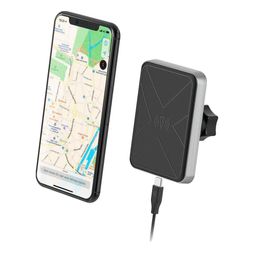 XLayer Magfix Smartphone Kfz-Ladeger&auml;t Wireless Charging Qi-Zertifiziert - Halterungen & F&auml;cher