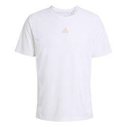 adidas Performance Funktionsshirt 'Climacool 3D' Herren Gr&ouml;&szlig;e L beige / wei&szlig;