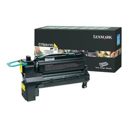 Lexmark Original Toner gelb 6.000 Seiten (C792A1YG) f&uuml;r C792de/dhe/dte/e, X792de/dte/dtfe/dtme/dtpe/dtse