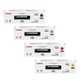 Canon Original Toner 731-Serie 4er Set schwarz, cyan, magenta, gelb