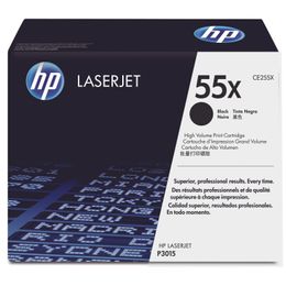 HP Original 55X Toner schwarz hohe Kapazit&auml;t 12.500 Seiten (CE255X)