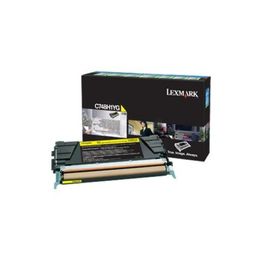 Lexmark Original Toner gelb 10.000 Seiten (C748H3YG) f&uuml;r C748de/dte/e