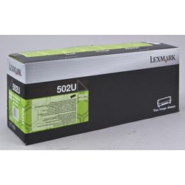 Lexmark Original 502U Toner schwarz 20.000 Seiten (50F2U00) f&uuml;r MS510dn/dtn, MS610de/dn/dte