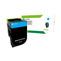 Lexmark Original Toner Standard Variante - CS/CX417 cyan 3500 Seiten (71B0H20)