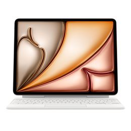 Apple Magic Keyboard f&uuml;r iPad Air 13" (M2/M3/M4) wei&szlig;, Deutsch