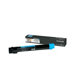Lexmark Original Toner Standard Variante - X950 cyan 22.000 Seiten (X950X2CG)