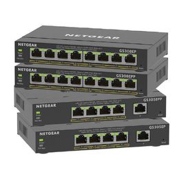 Netgear 8-Port Gigabit Ethernet PoE+ Power over Ethernet