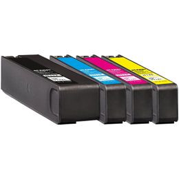 KMP Druckerpatronen H117V schwarz, cyan, magenta, gelb kompatibel zu HP 970XL + 971XL (CN625AE/CN626AE/CN627AE/CN628AE), 4er-Set