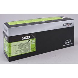 Lexmark Original 502X Toner schwarz 10.000 Seiten (50F2X00) f&uuml;r MS410d/dn, MS415dn, MS510dn/dtn, MS610de/dn/dte