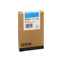 Epson Original T6032 Druckerpatrone cyan 220ml (C13T603200)