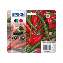 Epson Original 503XL Chilischoten Druckerpatronen - 4er Multipack (C13T09R64010)