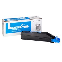 Kyocera Original TK-865C Toner cyan 12.000 Seiten (1T02JZCEU0) f&uuml;r TASKalfa 250ci, 300ci