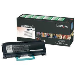 Lexmark Original Toner schwarz 9.000 Seiten (E360H11E) f&uuml;r E360d/dn, E460dn/dw/dtn/dtw, E462dtn