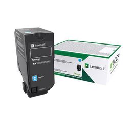 Lexmark Original Toner - cyan (75B20C0) f&uuml;r CS727de, CS728de, CX727de