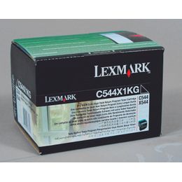 Lexmark Original Toner schwarz 6.000 Seiten (C544X1KG) f&uuml;r C544dn/dtn/dw/n, X544dn/dtn/dw/n