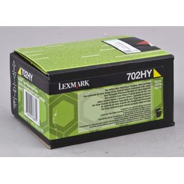 Lexmark Original 702HY Toner - gelb (70C2HY0) f&uuml;r CS310n/dn, CS410n/dn/dtn, CS510de/dte
