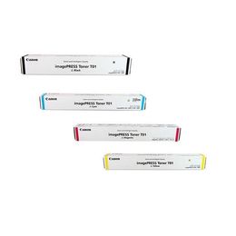 Canon Original Toner T01 4er-Set schwarz, cyan, magenta, gelb (OP8066B001)