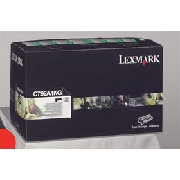 Lexmark Original Toner schwarz 6.000 Seiten (C792A1KG) f&uuml;r C792de/dte/dhe/e, X792de/dte/dtfe/dtme/dtpe/dtse