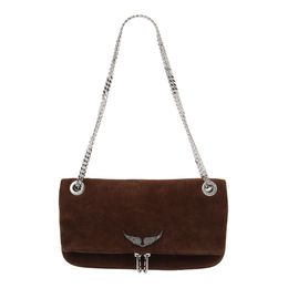 Zadig & Voltaire Zadig & Voltaire Clutch 'ROCK II' Damen Gr&ouml;&szlig;e One Size braun