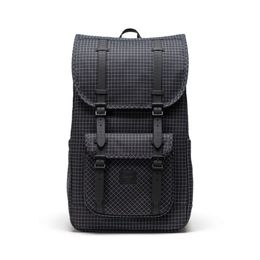 HERSCHEL Rucksack 'Little America' Herren Gr&ouml;&szlig;e One Size schwarz / wei&szlig;