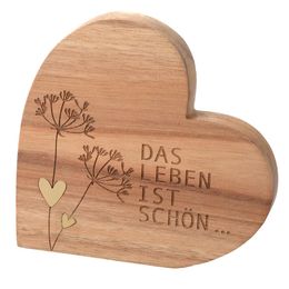 my home Deko-Aufsteller Herz mit Spruch
