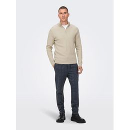 Only & Sons ONLY & SONS Pullover in Beige - 58% | Gr&ouml;&szlig;e XXL | Herren-plussize