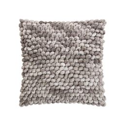 MAGMA Heimtex Kissenh&uuml;lle "Quito" in Grau - (L)45 x (B)45 cm - 26% | Dekokissen