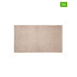 HNL 2er-Set: Badet&uuml;cher "Prestige" in Beige - 11% | Gr&ouml;&szlig;e 60x110 cm | Badtextilien