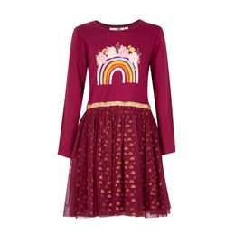 happy girls by Eisend Kleid in Rot - 51% | Gr&ouml;&szlig;e 134 | Kinderkleider
