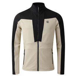 Dare 2b Funktionsjacke "Substratum V" in Creme/ Schwarz - 70% | Gr&ouml;&szlig;e L | Herren-outdoorjacken