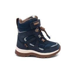 bisgaard Leder-Winterboots "Bruce" in Dunkelblau - 39% | Gr&ouml;&szlig;e 36 | Kinderstiefel