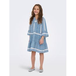 KIDS Only Kleid "Alberte" in Blau - 36% | Gr&ouml;&szlig;e 146 | Kinderkleider