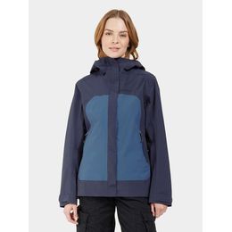 DIDRIKSONS 1913 Didriksons Funktionsjacke "Grit" in Dunkelblau/ Blau - 72% | Gr&ouml;&szlig;e 36 | Damen-outdoorjacken
