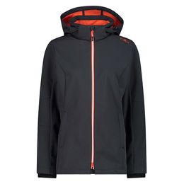 CMP Softshelljacke in Anthrazit - 62% | Gr&ouml;&szlig;e 40 | Damen-outdoorjacken
