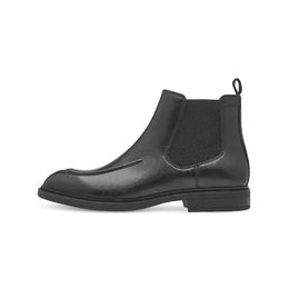 Tamaris Leder-Chelsea-Boots in Anthrazit - 75% | Gr&ouml;&szlig;e 41 | Herrenstiefel