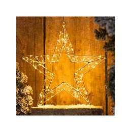 Profiline LED-Dekoleuchte "Star" in Warmwei&szlig; - (B)40 x (H)42 cm - 61% | Lichterketten-dekobeleuchtung