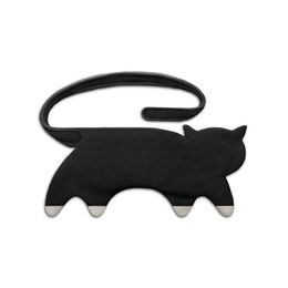 Leschi Bio-K&ouml;rnerkissen "Katze Coco" in Schwarz - (L)40 x (B)4 x (H)14 cm - 14% | Kinderbetten