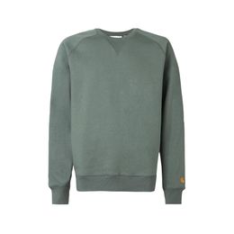 Carhartt Work In Progress Carhartt Wip Sweatshirt 'Chase' Herren Gr&ouml;&szlig;e XXL hellgr&uuml;n