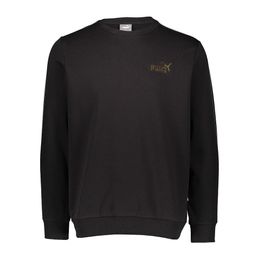 Puma Sweatshirt "Essentials" in Schwarz - 61% | Gr&ouml;&szlig;e M | Herren-plussize