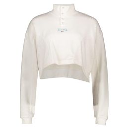 Reebok Sweatshirt "Varsity" in Wei&szlig; - 65% | Gr&ouml;&szlig;e S | Damen-sweatshirts-jacken