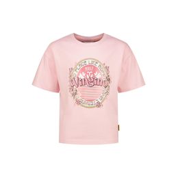 Vingino T-Shirt 'Henrieka' M&auml;dchen Gr&ouml;&szlig;e 172 gold / ros&eacute; / schwarz / wei&szlig;