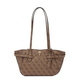 Guess Schultertasche 'Yesba' Damen Gr&ouml;&szlig;e One Size chamois / schoko