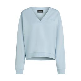 K by KARL LAGERFELD Karl Lagerfeld Sweatshirt female size XL Light blue